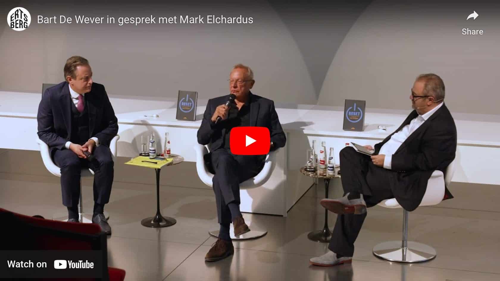 Mark Elchardus en Bart De Wever in gesprek - Ertsberg Mark Elchardus en Bart De Wever in gesprek - Ertsberg